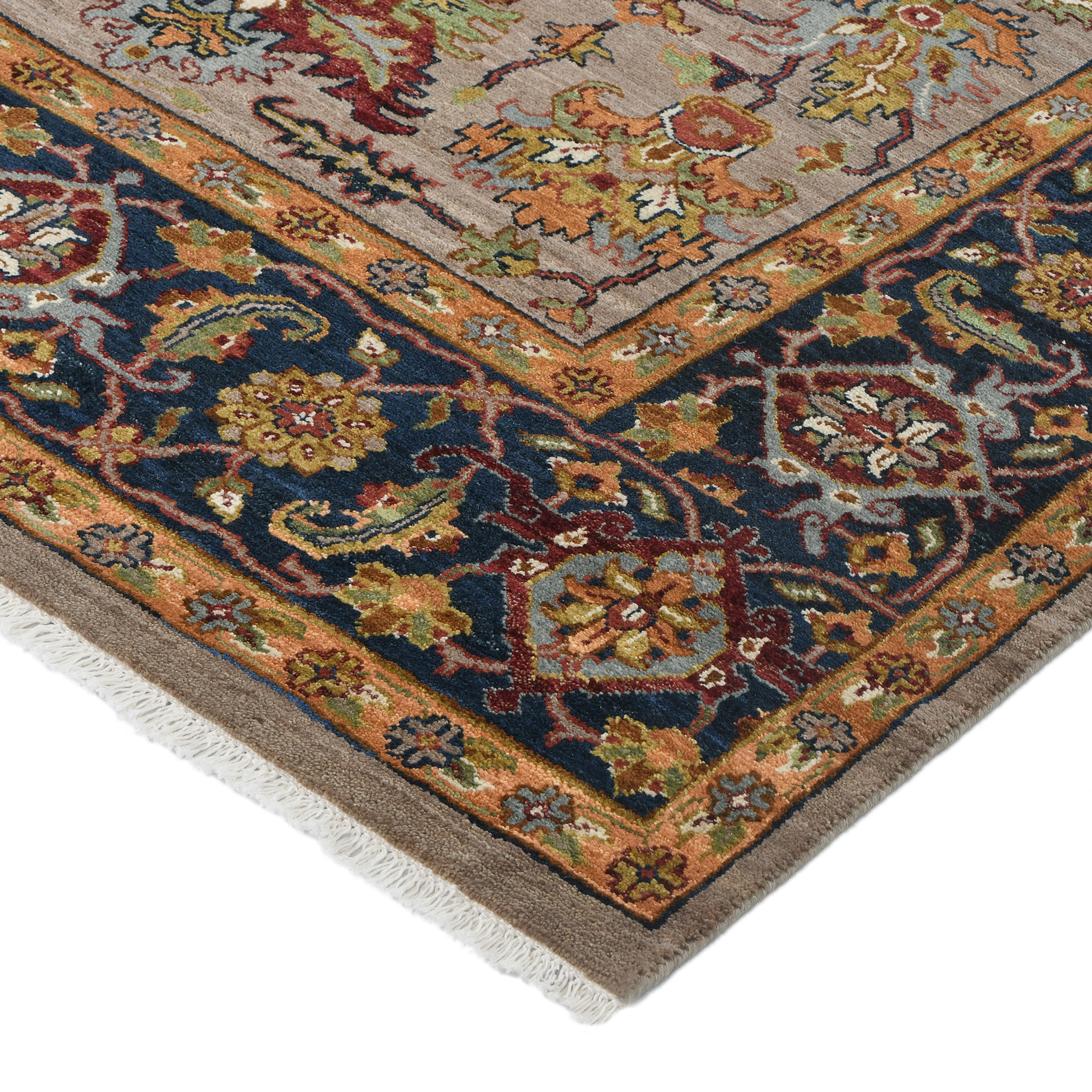 KEY-2 - KEYARA KEY-2-Camel Navy Blue