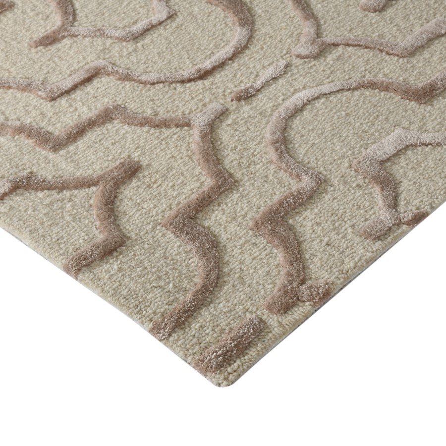 Lineation LIN-15 Ivory Rug & Hand Tufted|Saraswati Global